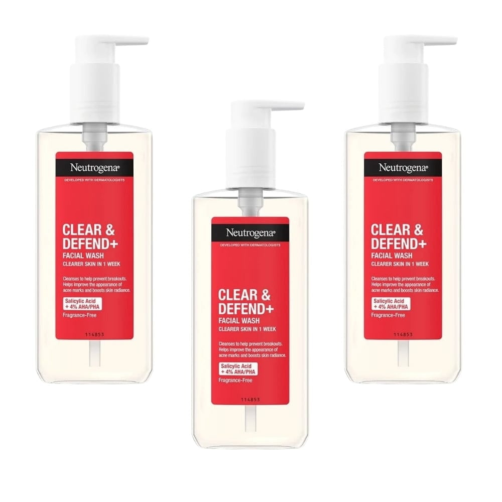 Click here for Neutrogena Clear & Defend+ Facial Wash With Aha/Bh... prices