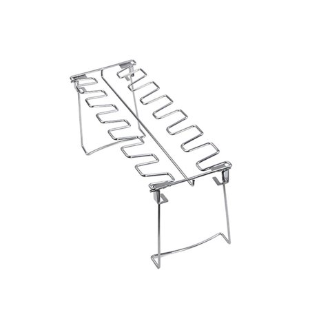 BBQ Chicken Leg Bracket Silver Stainless BBQ bracket practical chicken ...