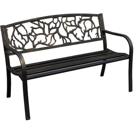 50" Steel Antler Design Park Bench | Walmart Canada