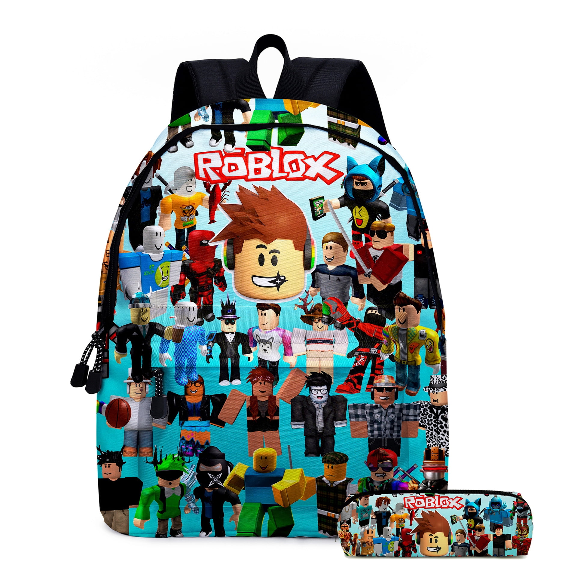 Roblox Student Schoolbag Two-piece Set, Animation Backpack, Schoolbag ...