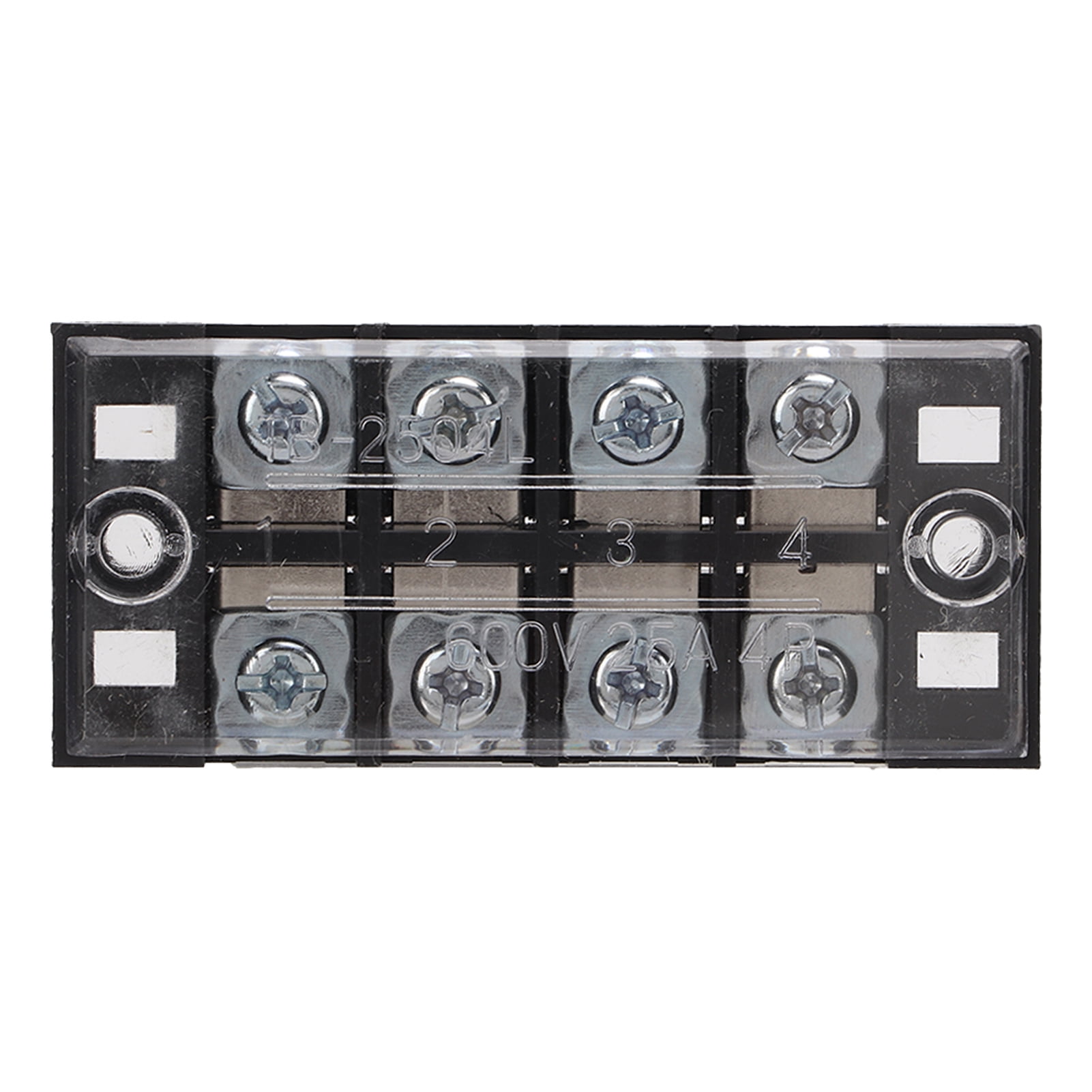 50 bloques de terminales de doble fila, 25 A, 600 V, buena ...