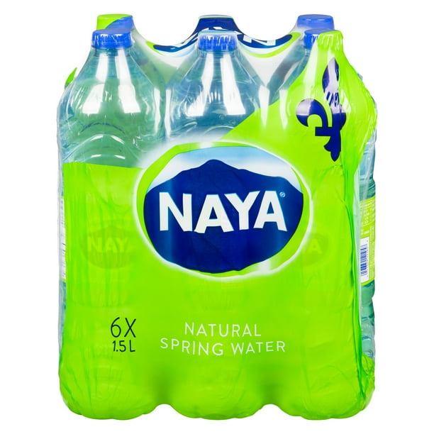 Naya Natural Spring Water, 6 x 1.5 L - Walmart.ca