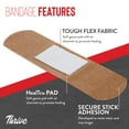Thrive Adhesive Bandages (Pack of 305) - Fabric Bandaids with Storage ...