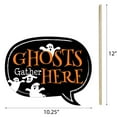 Big Dot of Happiness Spooky Ghost - Halloween Party Photo Booth Props ...