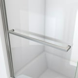 DreamLine SD-373458Q-04 Aqua-Q Swing 34 in. W x 58 in. H Frameless Tub ...