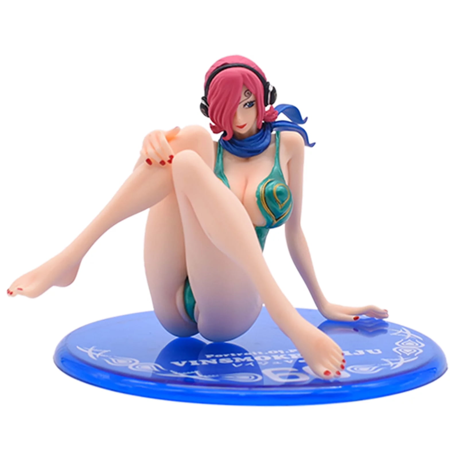 Anime One Piece Reiju Action Figure Pop Sexy Green Swimsuit Statue
