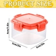 4-Pack Airtight Small Food Storage Containers with Lids - BPA-Free ...