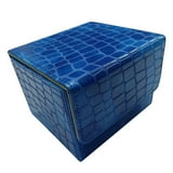 PU Leather Deck Card Boxes Large Size Fits 100 Cards Deck Game Box for ...