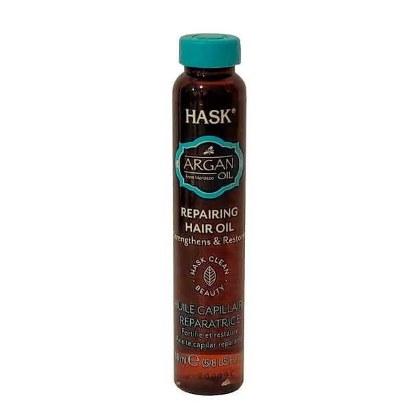 Hask Argan Oil Repairing Shine Hair Oil 5/8 Oz - Walmart.ca