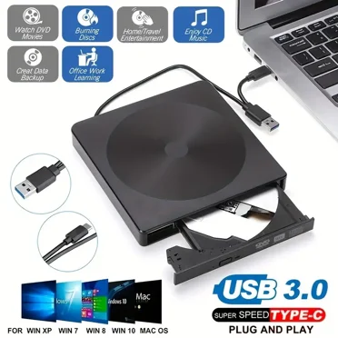 Seven-in-one multi-function external optical drive computer USB optical ...