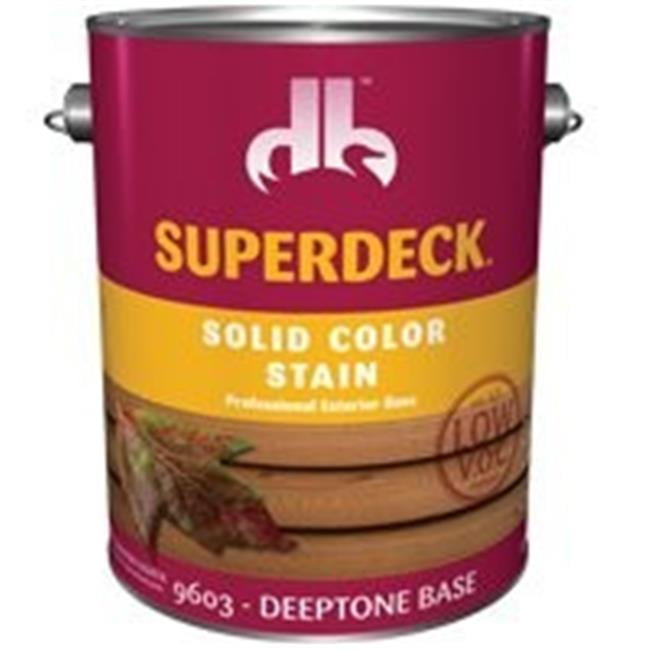 Superdeck SC-9603-4 Deeptone Base Self-Priming Solid Color Stain, Pack ...