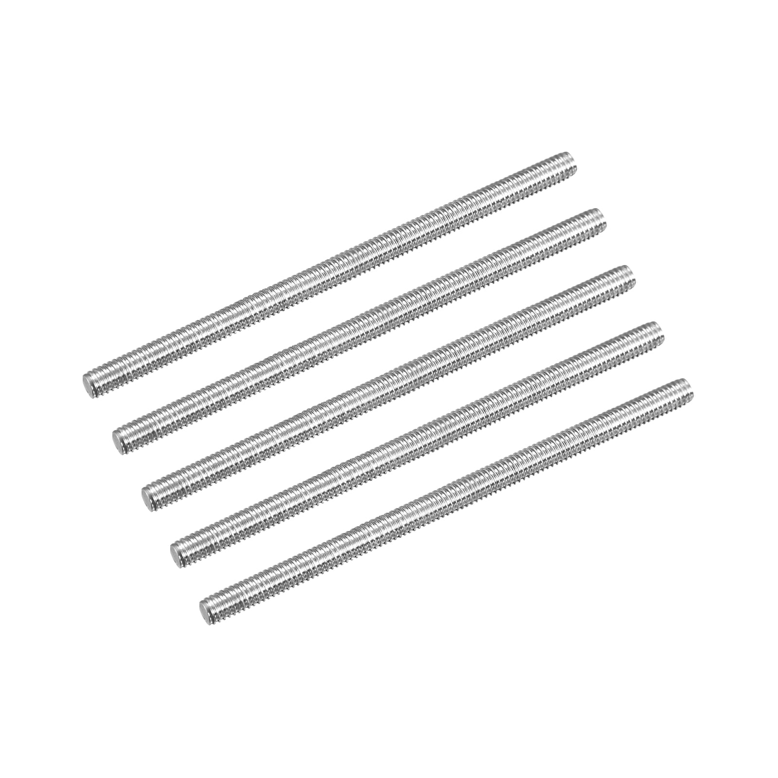 Uxcell Fully Threaded Rod M4 x 70mm 0.7mm Thread Pitch 304 Stainless ...