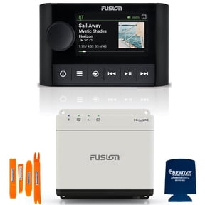 Fusion MS-RA210 Marine Entertainment System with (2) ARX70B Black ...