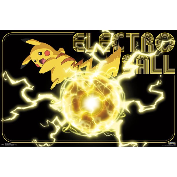 Trends International Pokemon - Pikachu Poster - Walmart.com