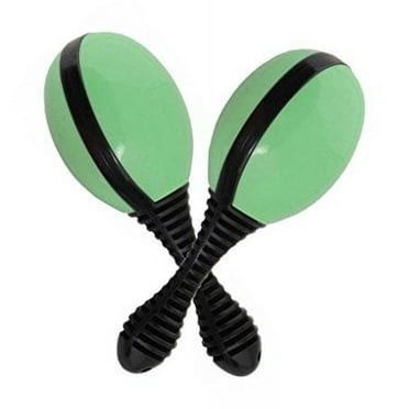 Dcenta Pair of Wooden Large Maracas Rumba Shakers Rattles Sand Hammer ...