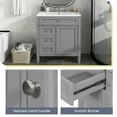 Harper & Bright Designs 30'' Bathroom Vanity with Sink and 2 Drawers ...