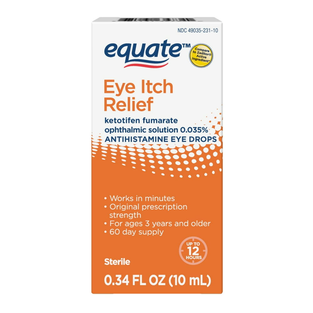Equate Eye Itch Relief, 0.34 fl oz - Walmart.com - Walmart.com