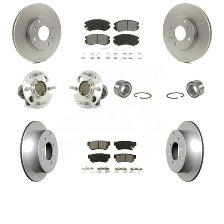 Transit Auto - Front Rear Wheel Hub Bearings Assembly Coated Disc Brake ...