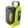 Ryobi Portable 300-Watt Powered Inverter for 40-Volt Battery Source ...