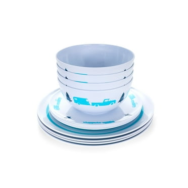 Camco Life Is Better at the Campsite Camper/RV Dinnerware Set | 12 ...