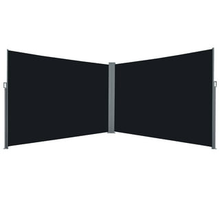 KING BIRD RV Awning Shade Screen, 8' x 12'3'', Extended 600D Top with ...