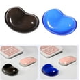 Silicone Heart-shaped Computer Wrist Pad 3D Wavys Comfort Gel Computer ...