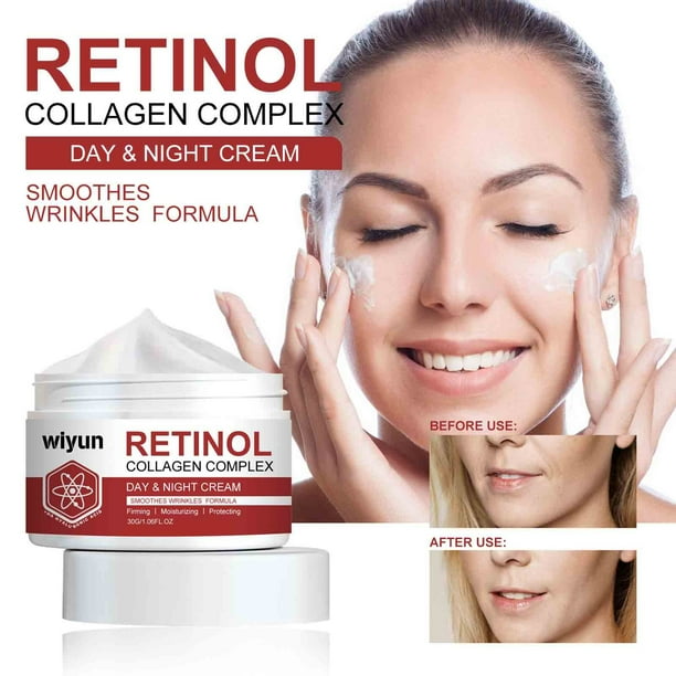 Fiudx Crema de Retinol, Hidratante Antiedad, Tratamiento Facial Reafirmante, Solución Hidratante ...