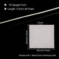 18 Gague Pure Silver Sterling Wire 999 Sterling Silver Wire 1.64 Feet ...