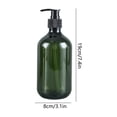 Cheapark Pump Bottle Boston Round 16.9 Fl Oz Screw Pump For Lotion Hand ...