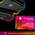 4Gamers Light Up Play & Charge Controller - Compatible with L&R Switch ...