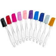 Chef Craft Set of 4 Flexible Rubber Mini Scraper, Spatula - Walmart.com