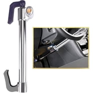 The Club, LX Steering Wheel Lock, Red, Universal Fit, Chrome-Plated ...