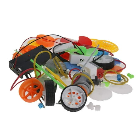 Fielect 112Pcs Plastic Gear Kit DC Motor Gears Kit DIY Gear Assortment ...