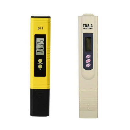 LCD Digital PH Value Meter + TDS Water Meter Laboratory Meter Water ...
