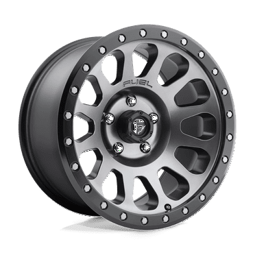 Fuel D601 Vector 17X9 6X139.7 -12Et 87.1Cb Matte Gun Metal Black Bead ...