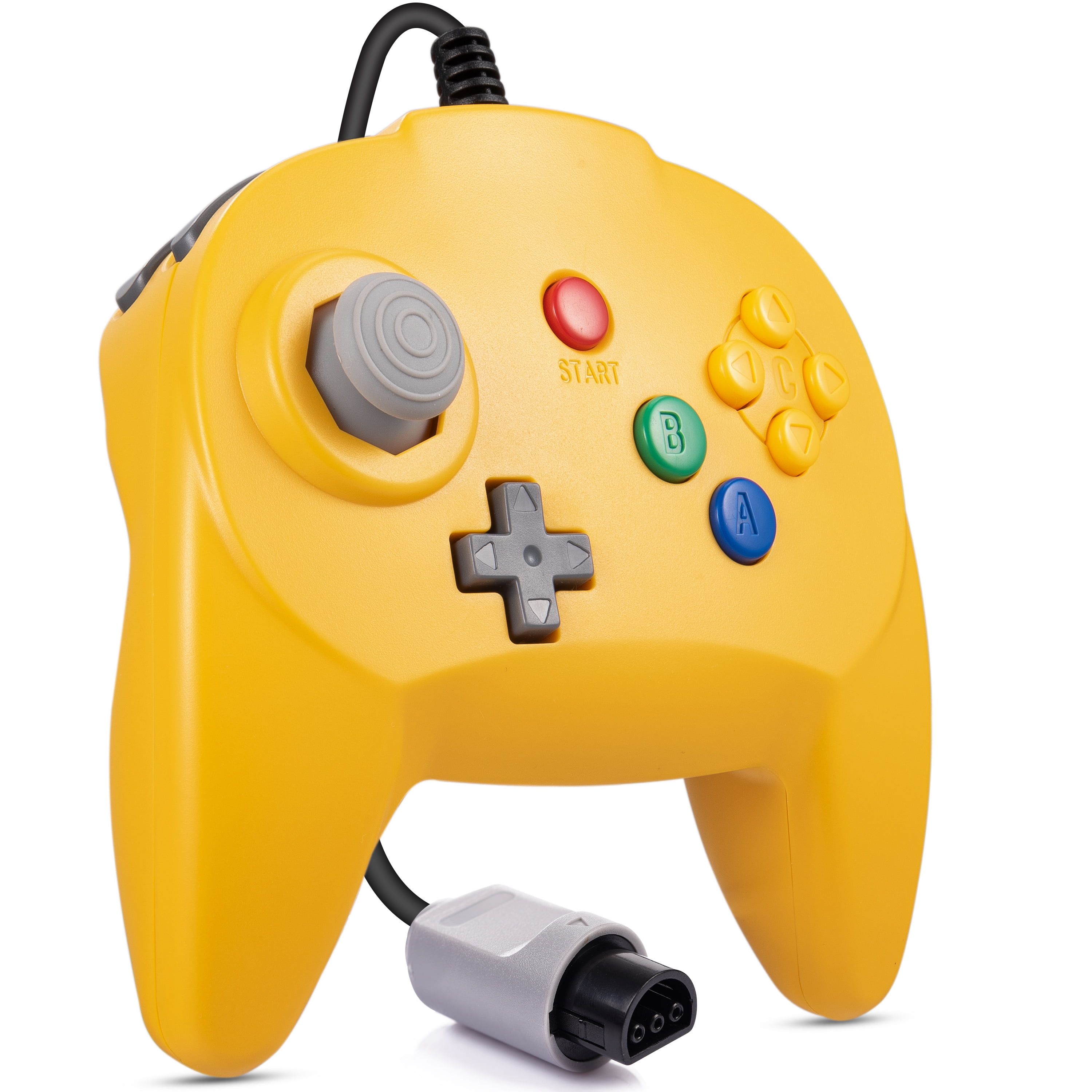Miadore N64 Mini Controller, Wired Mini N64 Controller Gamepad Remote ...
