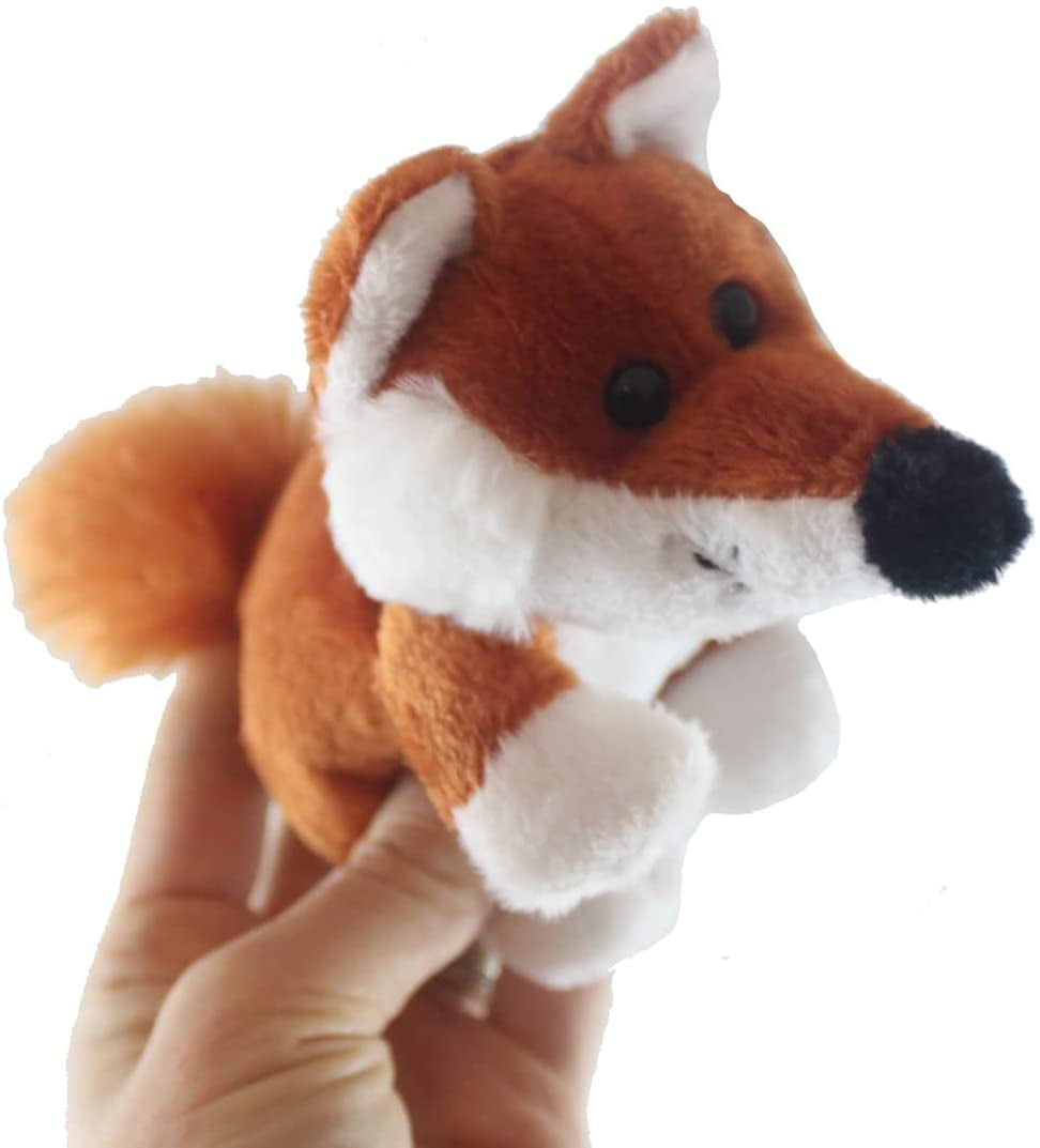 Cute Small Fox Plush Stuffed Animals- Adorable Mini Plushie Toy - Soft ...