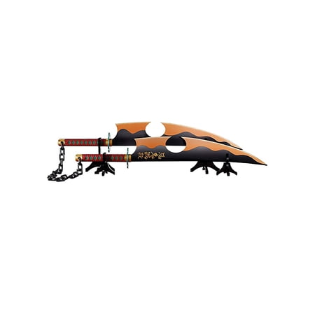 Demon Slayer Tengen Uzui's Proplica Scale Nichirin Swords | Walmart Canada