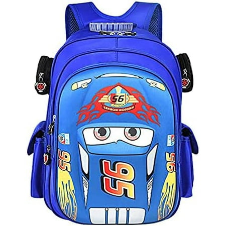 Toddler Kids Backpack for Boys Cartoon Car style Kindergarten Child ...