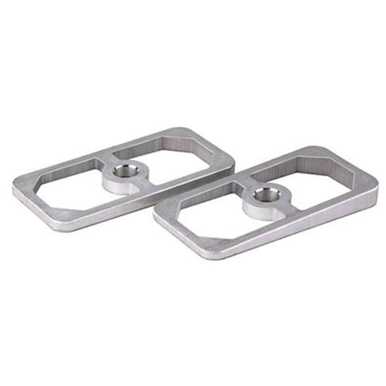 Aluminum Pinion Angle Leaf Spring Shims for 2.5 Springs, 2 Degree ...