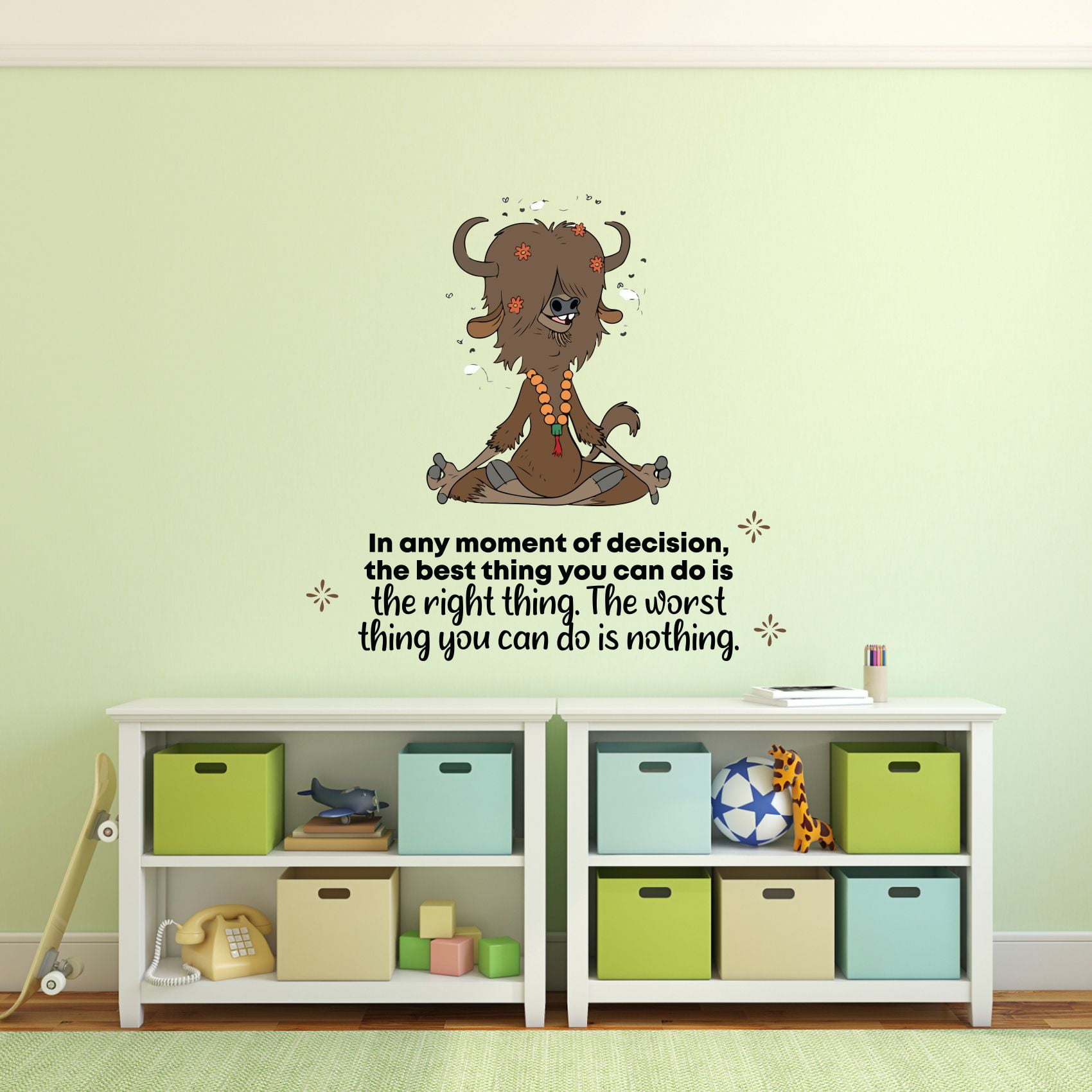 Right Thing Zootopia Yax Life Quote Cartoon Quotes Decors Wall Sticker ...
