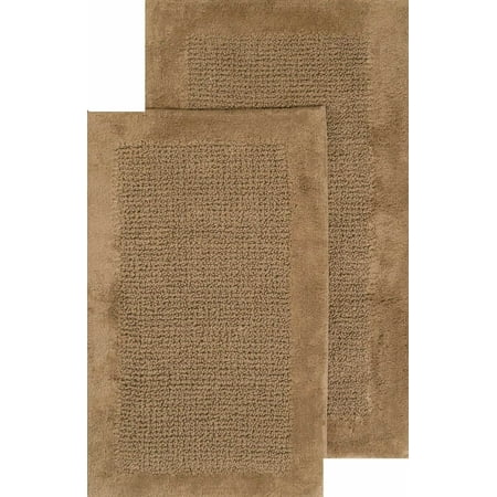 Chesapeake Naples 2pc Linen Bath Rug Set (21"x34" &24"X40") - Walmart ...