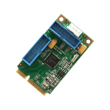 StarTech 2-Port SuperSpeed Mini PCI Express USB 3.0 Adapter Card with ...