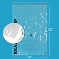 GPI 14” x 20” Self-Sealing Bags Permanent Seal Polybags with ...
