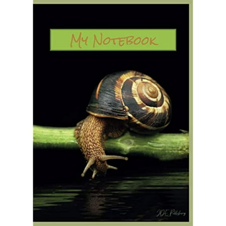 My Notebook snail animals – Thick Doodle School Exercise Book ...
