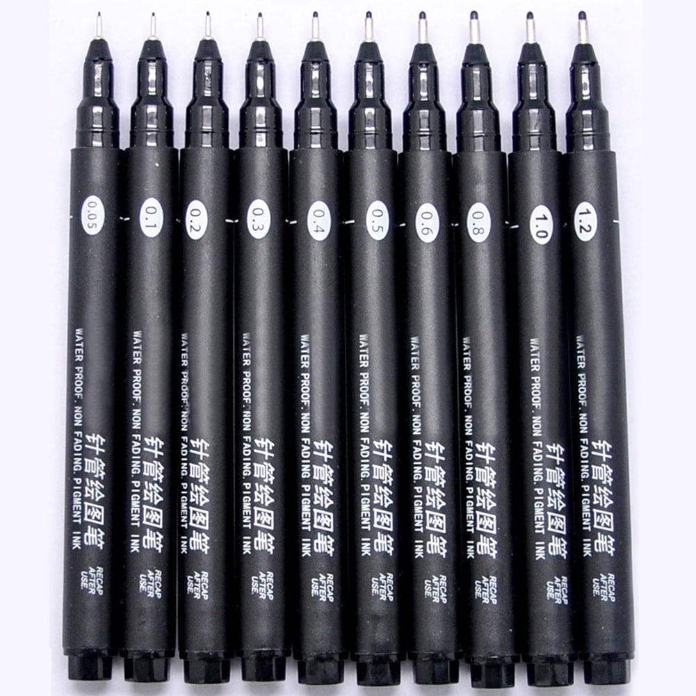 Lubelski 8/10Pcs Sketch Water Marker Drawing Pen Comic Sketching ...
