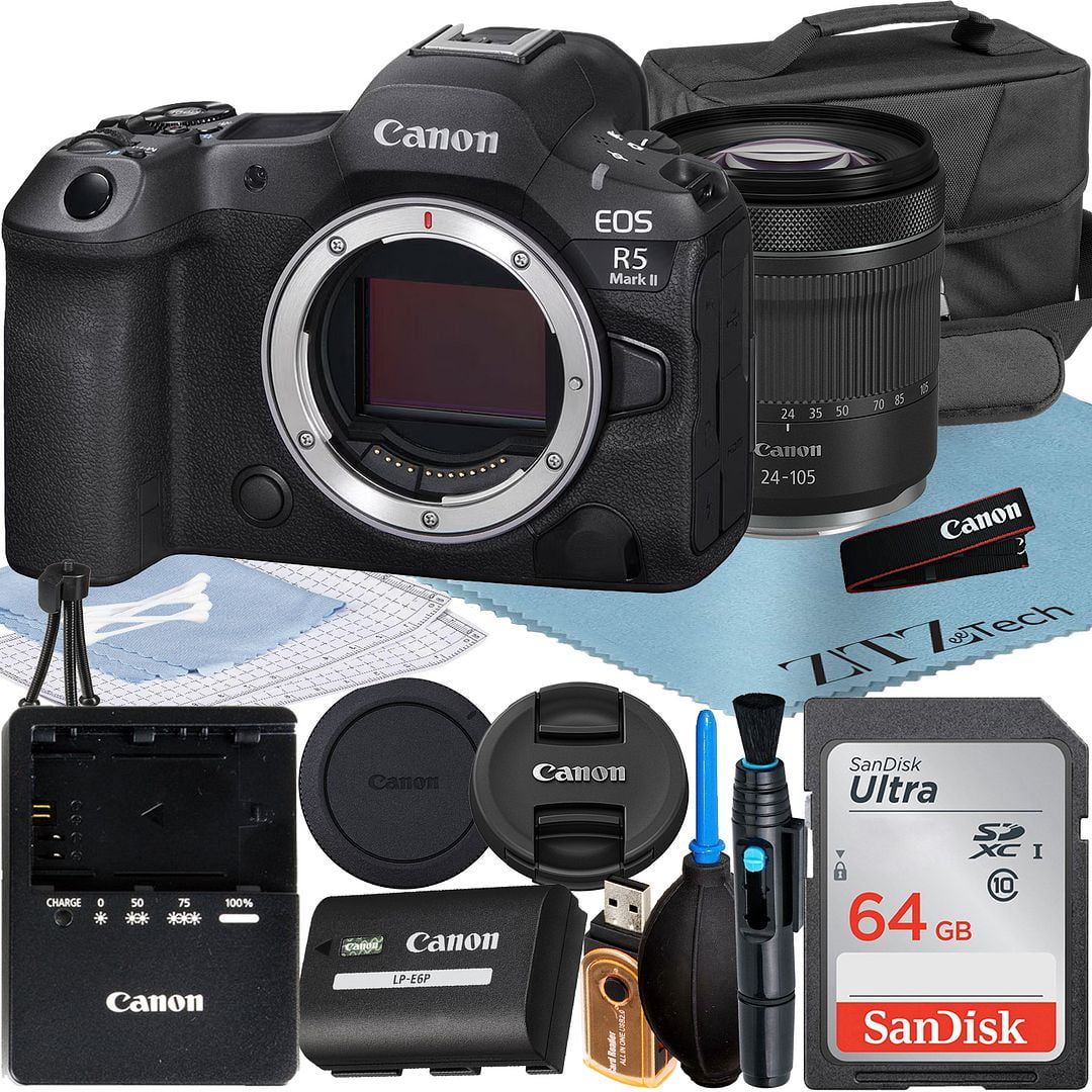 Click here for Canon Eos R5 Mark Ii Mirrorless Camera With Rf 24-... prices