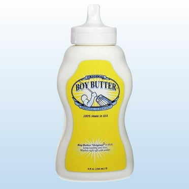 Boy Butter Original - 16 oz Coconut Oil Based Personal Lubricating Body ...