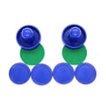 Air Hockey Paddle & 4 Pucks Set, Durabled Plastics Table Hockey Pusher ...