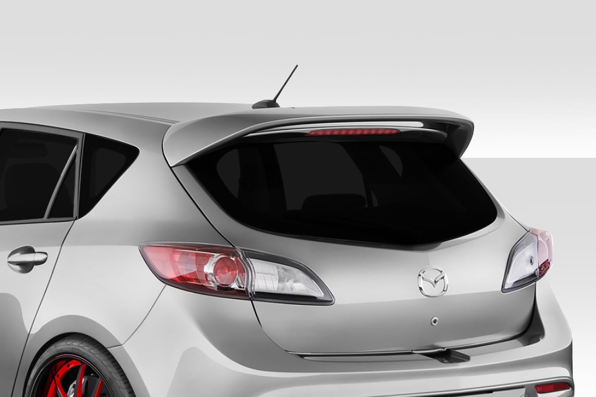 2010-2013 Mazda 3 HB Duraflex Speed3 Look Rear Wing Spoiler - 1 Piece ...